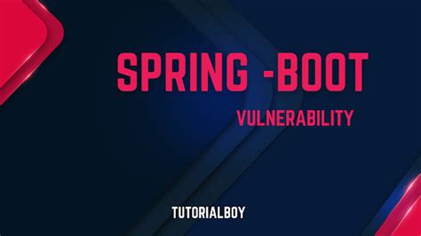 Image result for Detecting Vulnerability in Spring Boot