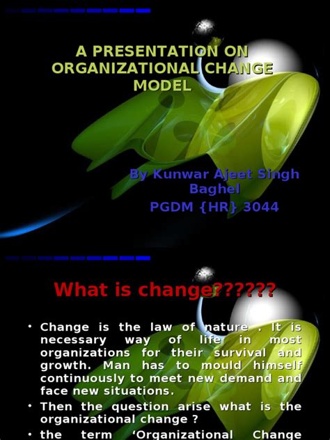 Image result for Generative Change Model