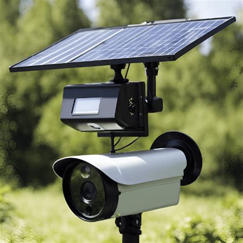 Image result for Solar Power Security Camera with LED Lights