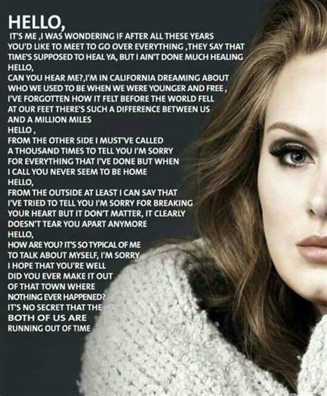 Image result for Adele Hello Song