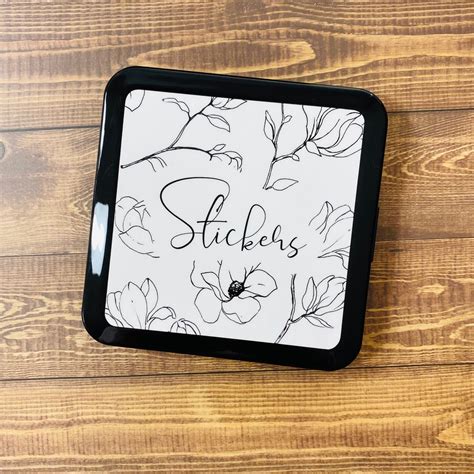 Image result for Sticker Storage Boxes