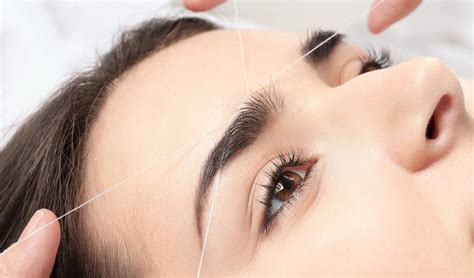 Image result for Forehead Threading