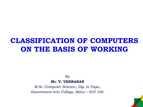 Image result for Classification of Computer On Basis of Work
