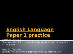 Image result for English Language Paper 1 Edexcel Examples