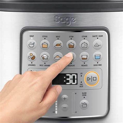 Image result for Sage Fast Slow Go Spr680bss Multi Cooker