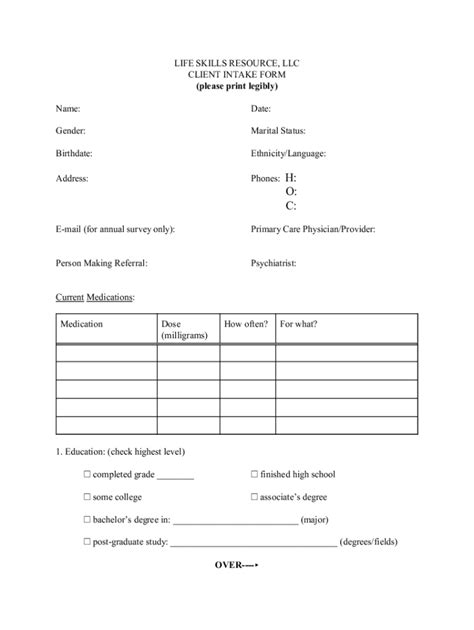 Image result for Intake Process Outline