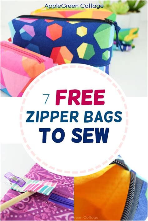 Image result for Free Zipper Bag Pattern