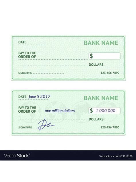 Image result for Blank-Check Example