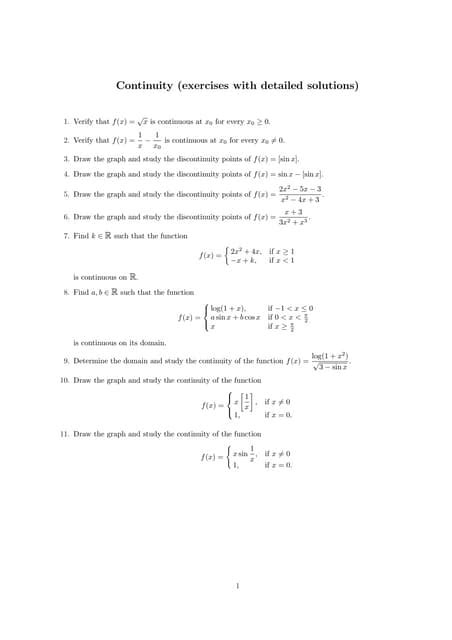 Image result for Continuity Graph Examples