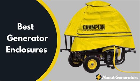 Image result for Portable Generator Enclosure Box