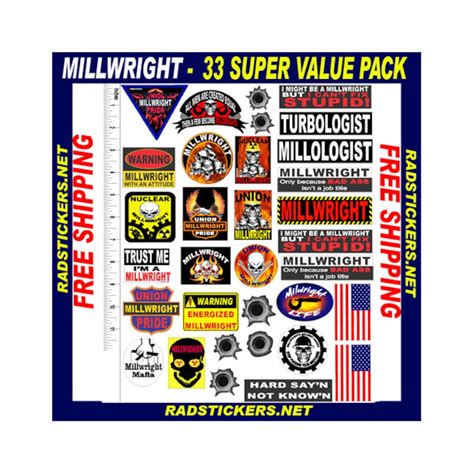 Image result for Millwright Stickers