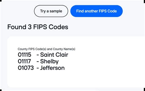 Image result for FIPS Code Lookup