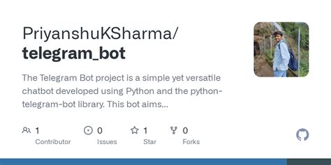 Image result for Telegram Bot GitHub