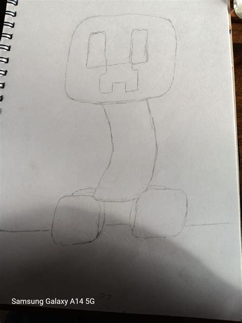 Image result for Draw Minecraft Creeper