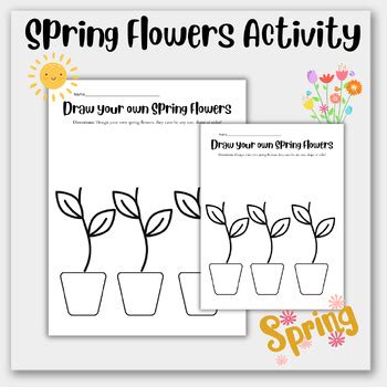 Image result for Spring Flower Multi-Step Activity