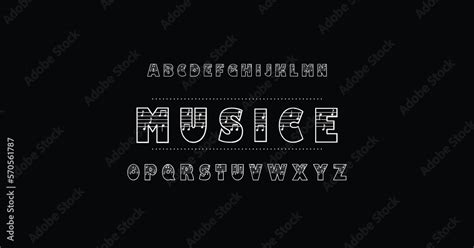 Image result for Music Note Text Font