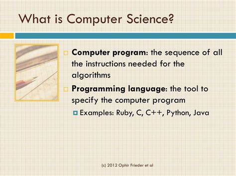 Image result for Define Computer Science