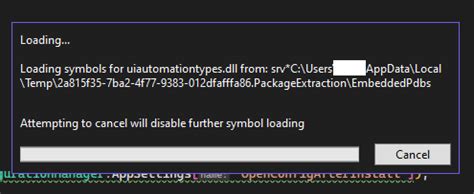 Image result for Visual Studio Loading Symbol
