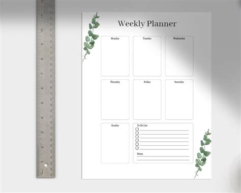 Image result for Basic Weekly Planner Printable