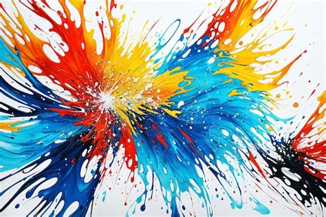 Image result for Colored Ink Splatter