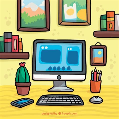 Image result for Turn On Computer Cartoons