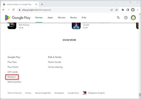 Image result for Google Store Code Redeemed