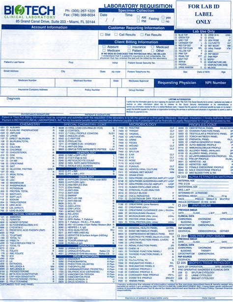 Image result for Microgen Lab Requisition Form