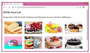 Image result for Float Image to Left HTML