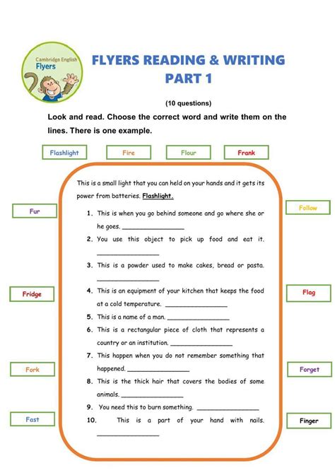 Image result for Flyers Writing Tips