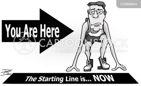Image result for StartingLine Cartoon