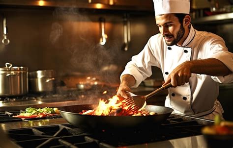 Image result for Chef with Cooking Pan
