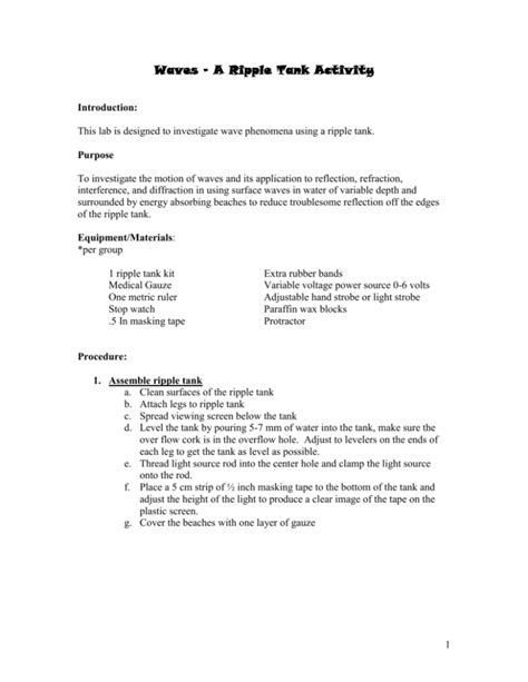 Image result for Ripple Tank Experiments