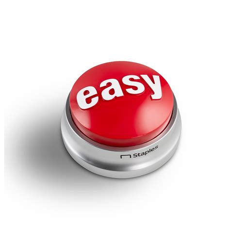 Image result for Pressing Easy Button
