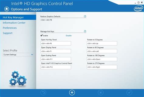 Image result for Intel HD Graphics Setting Color