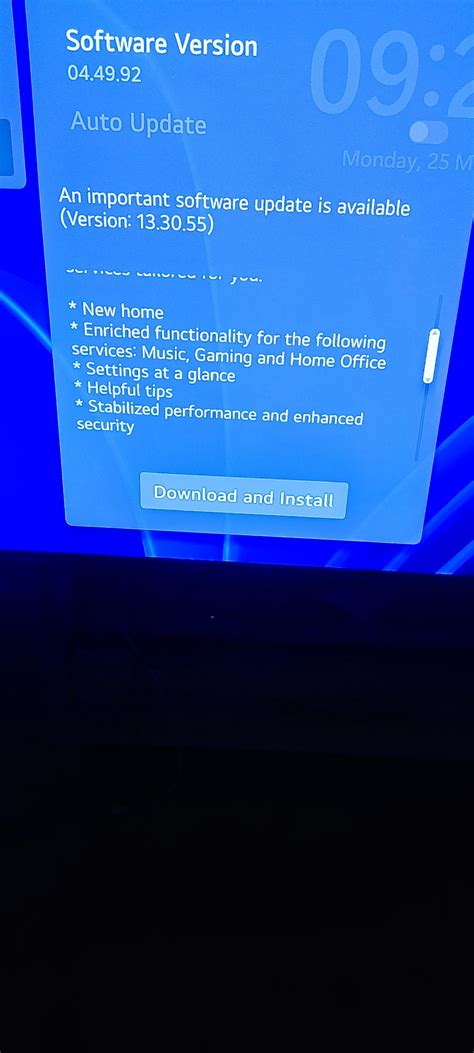 Image result for Update LG TV webOS
