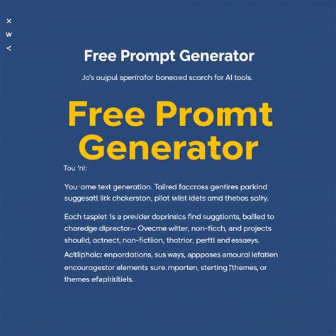 Image result for Prompt Generator Pattern