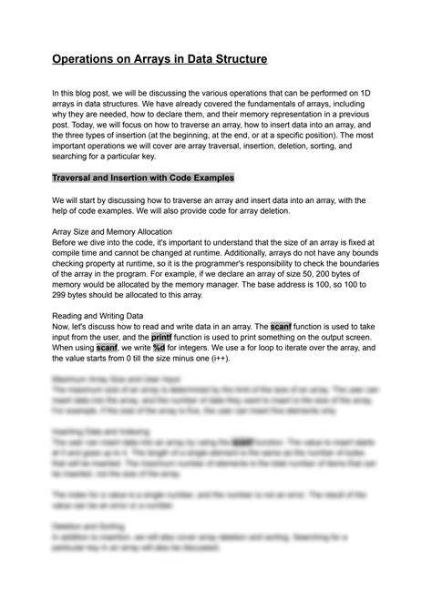 Image result for Array Operations