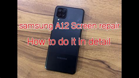Image result for Samsung A12 Screen Repair Tutorial