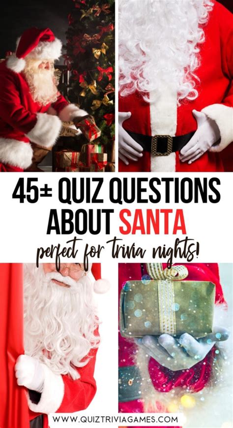Image result for Fun Trivia Questions Santa
