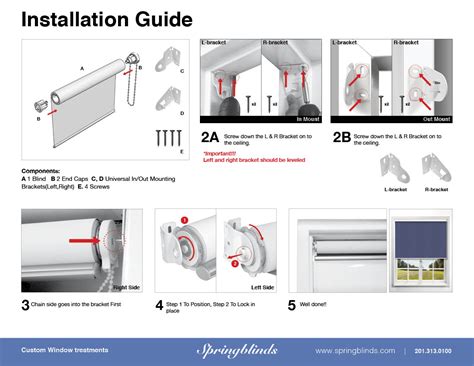 Image result for Installing Spring Window Shade