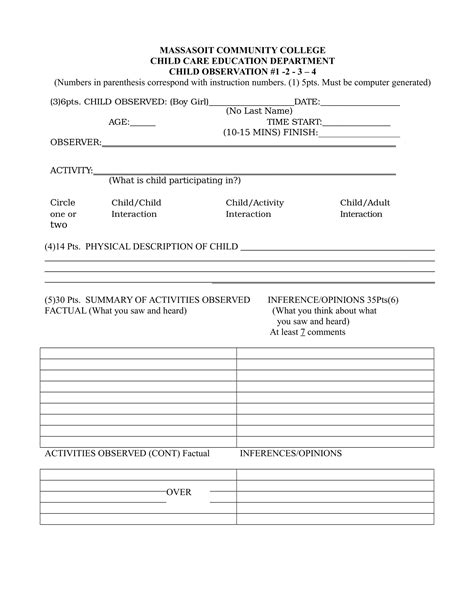 Image result for Time Sample Observation Child Development