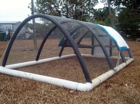Image result for PVC Pipe Chicken Run
