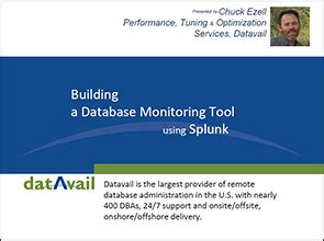 Image result for Splunk Database Monitoring