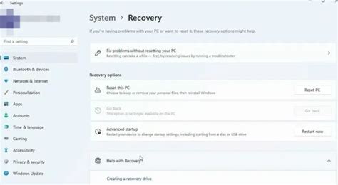 Image result for Reinitialiser PC