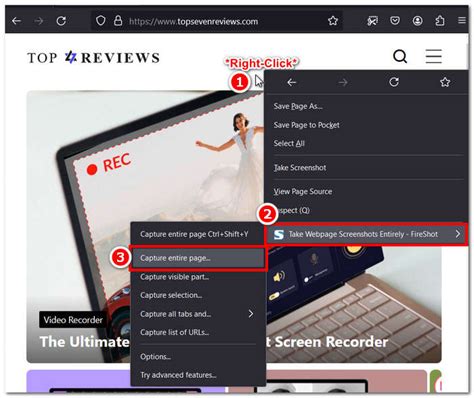 Image result for Right Click Web Capture