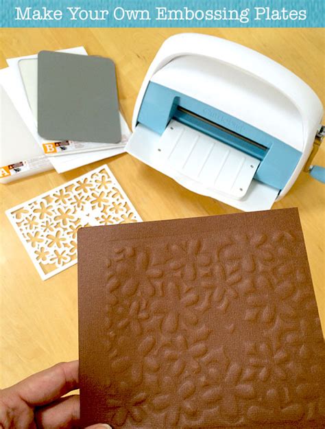 Image result for How to Make Embossing Plates