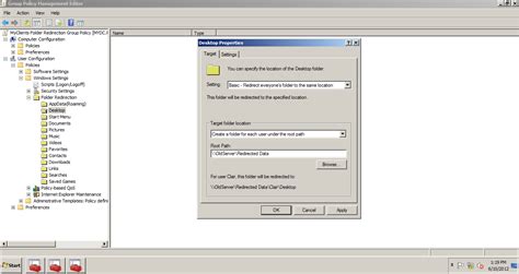 Image result for Folder Redirection Group Policy