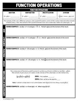 Image result for Function Operations Algebra 2