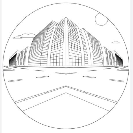 Image result for 4 Point Perspective Drawing Tutorial