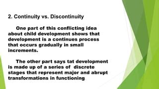 Image result for Discontinuity Human Development